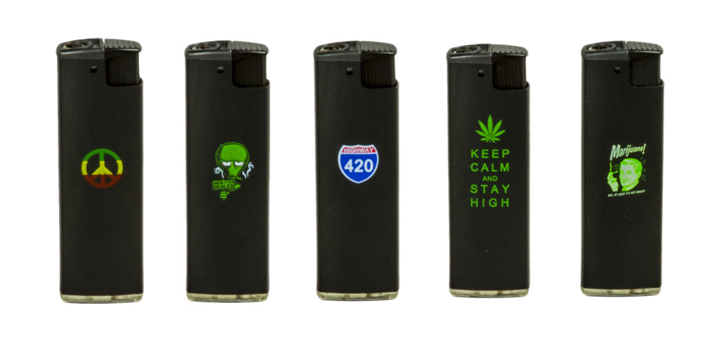 Mini Windproof Lighter w/ design – Ignitus